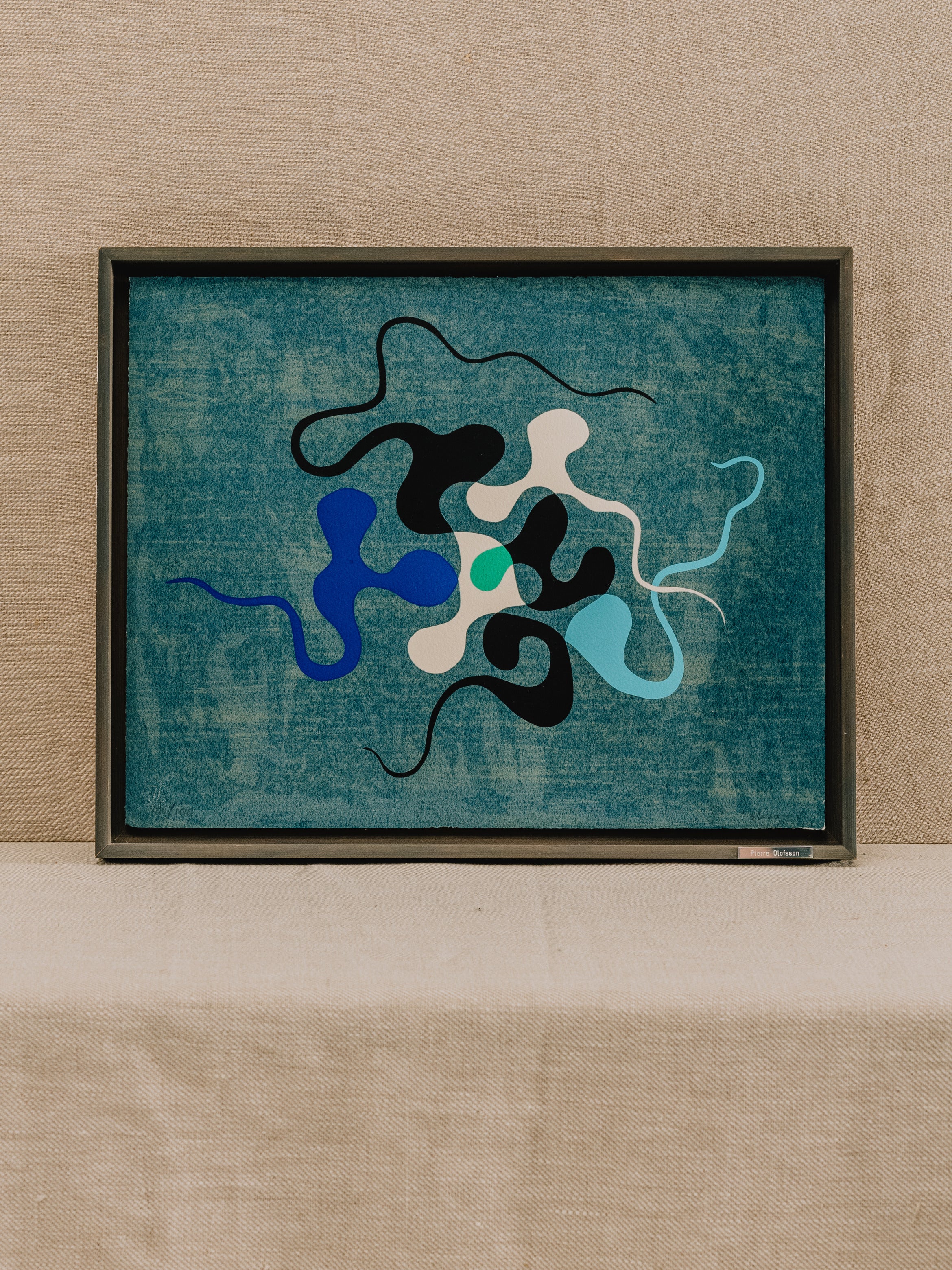 Abstract Screen Print by Pierre Olofsson – AlbionNord